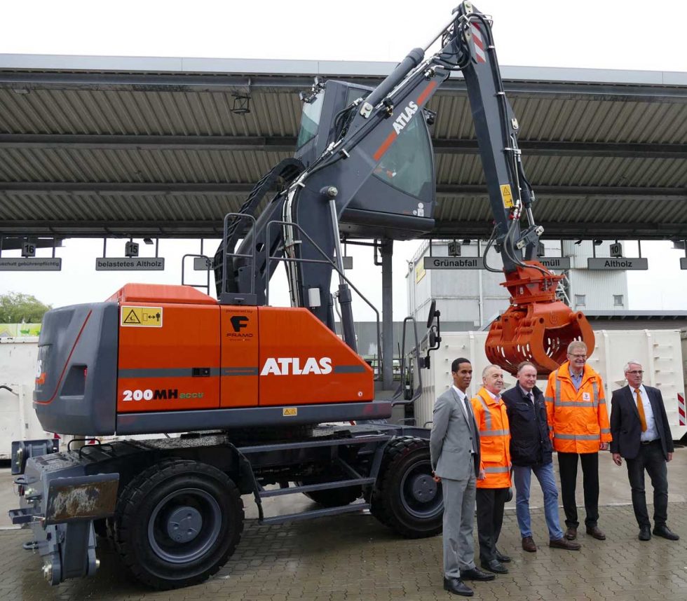 Atlas’ first battery-powered material handler | ATLAS GmbH
